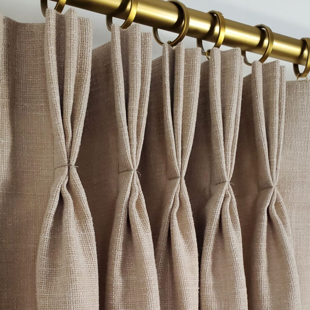 Classic Custom Drapes in Magellan Fawn Tan (1 Pair/2 Panels)