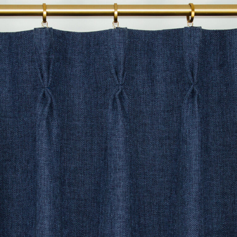Classic Custom Drapes in Verona Royal Blue (1 Pair/2 Panels)