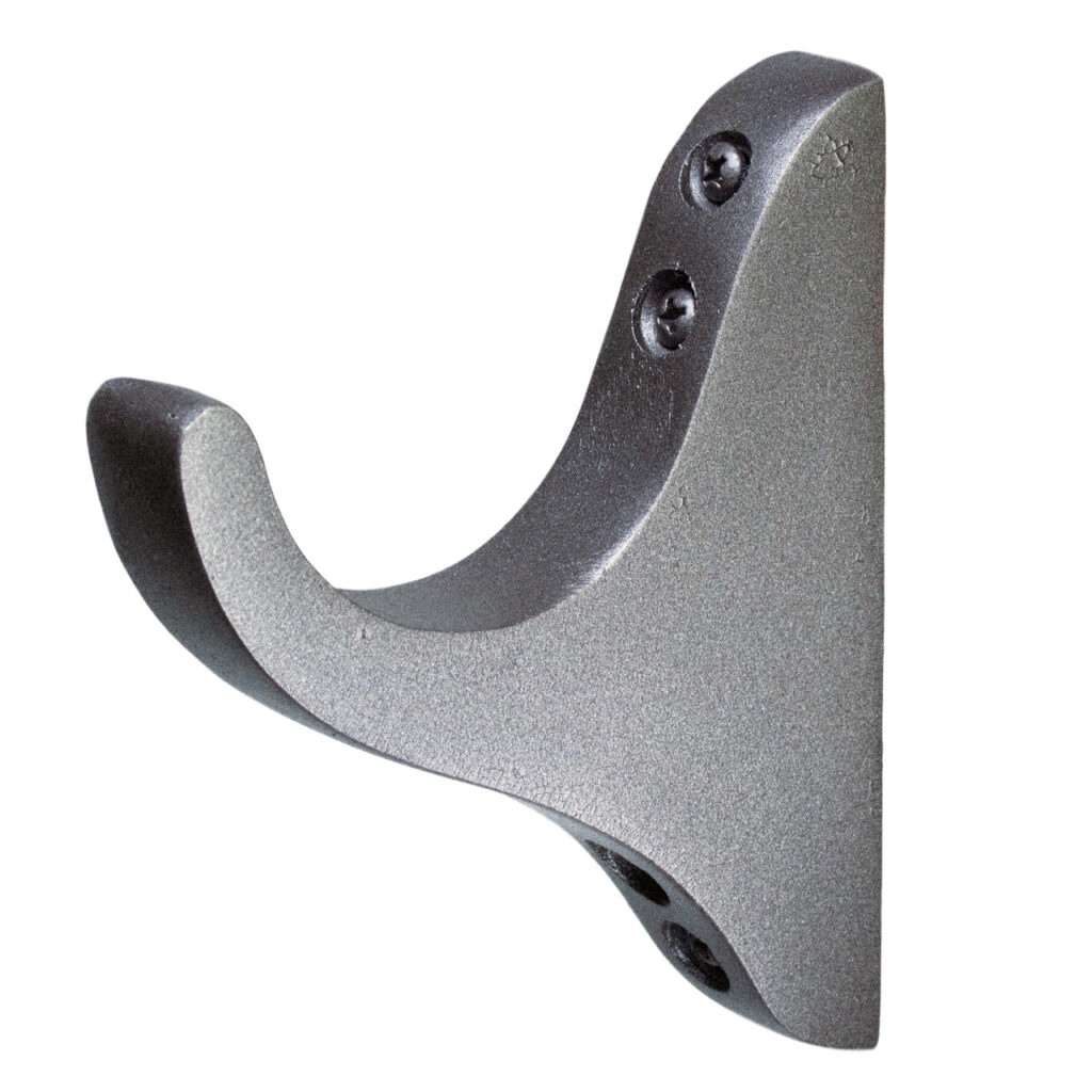 Four Screw Small Bracket for 1-3/4 in. Smooth Wood Rod in 2 in. Scale ...