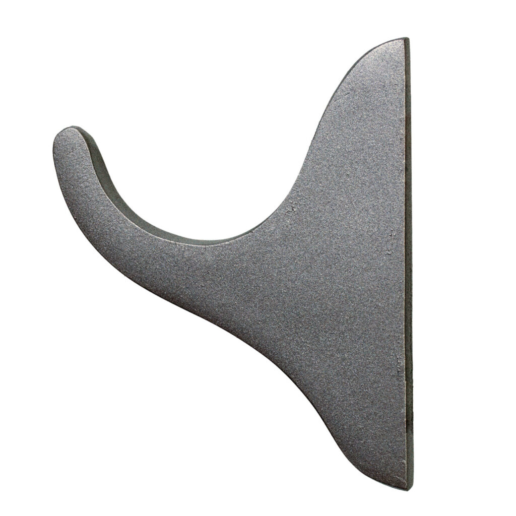 Four Screw Small Bracket for 1-3/4 in. Smooth Wood Rod in 2 in. Scale ...