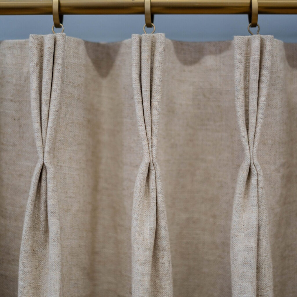 Classic Custom Drapes in Jefferson Greige (1 Pair/2 Panels)